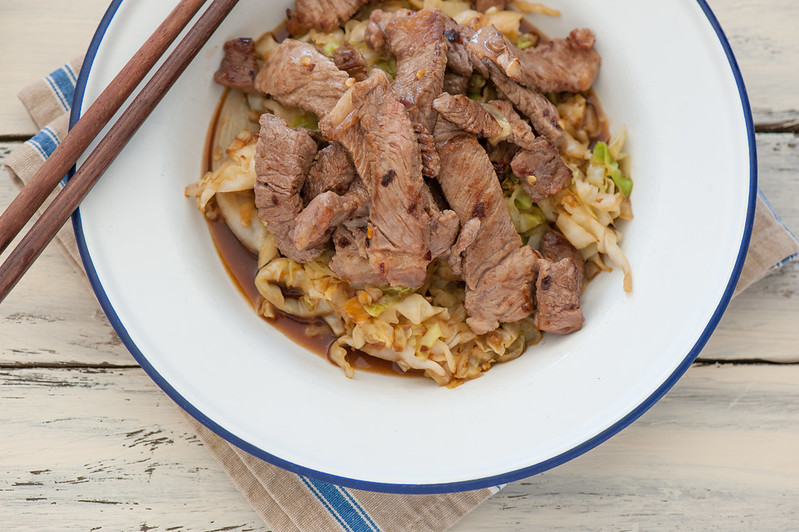 Asian Beef & Cabbage | Stonesoup